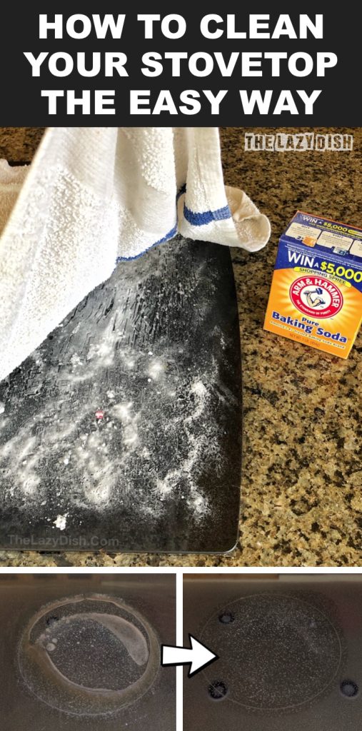 Cleaning Hack: How To Clean Your Stovetop Like Magic