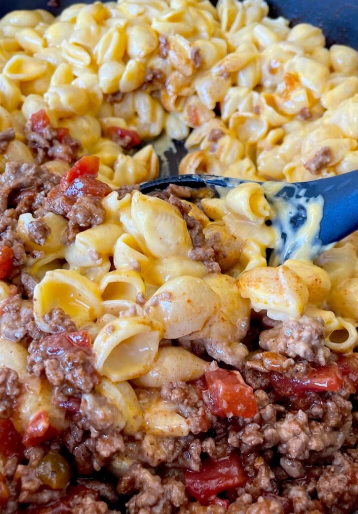 Easy Taco Macaroni & Cheese Dinner