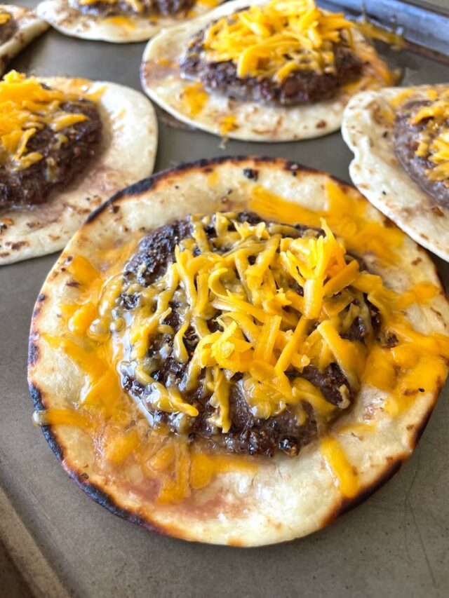 Smashed Cheeseburger Tacos