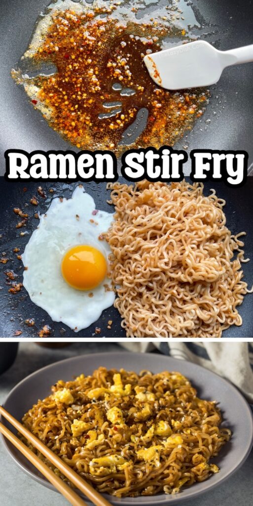 Sweet & Spicy Ramen Noodle Stir Fry