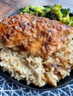 Lazy Day Creamy Chicken & Rice Dinner Casserole