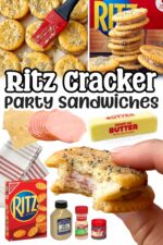Ritz Cracker Party Sandwiches