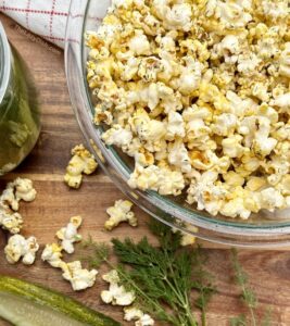 Dill Pickle Popcorn