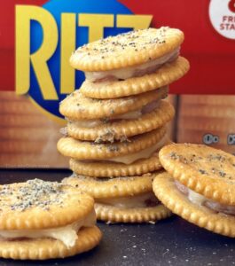 Ritz Cracker Party Sandwiches