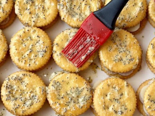 Ritz Cracker Party Sandwiches