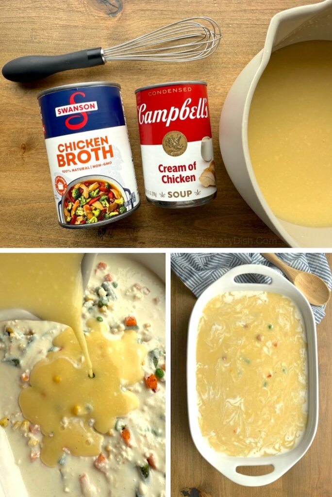 Easy Chicken Cobbler Dinner Casserole (Made with Red Lobster Biscuit Mix)