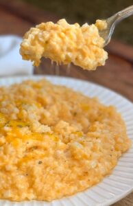 Cheesy Cauliflower Rice (Easy Vegetable Side Dish)