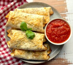 Pizza Burritos (Oven Baked or Air Fried)