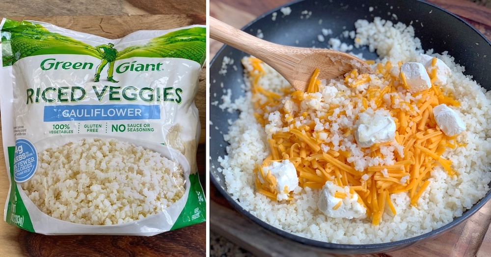 Cheesy Cauliflower Rice (Easy Vegetable Side Dish)