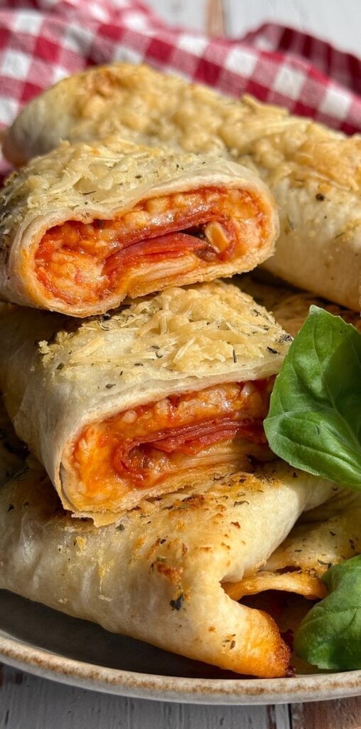 Pizza Burritos (Oven Baked or Air Fried)