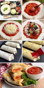 Pizza Burritos (Oven Baked or Air Fried)