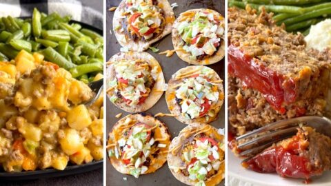 10 Lazy Ground Beef Dinner Ideas Your Family Will LOVE!