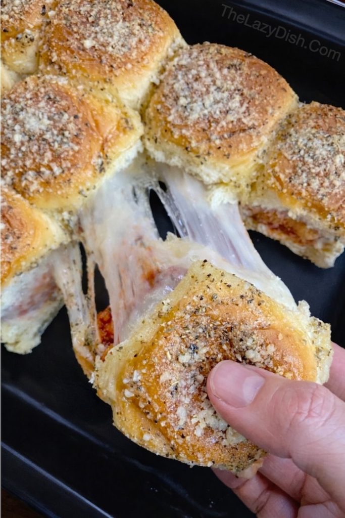 Easy Baked Chicken Nugget Sliders